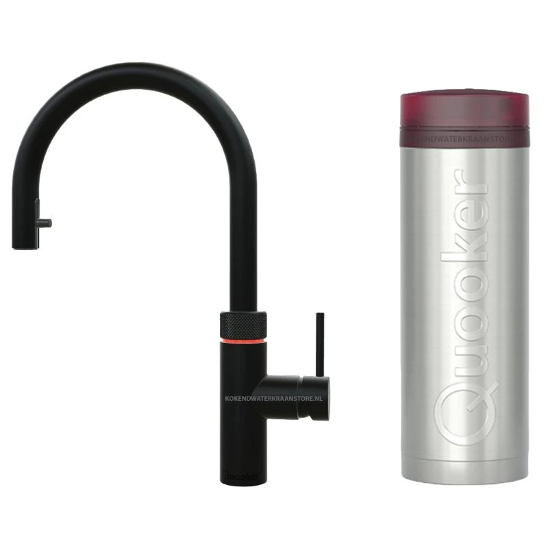 Quooker Flex Zwart Pro3-VAQ | Kokendwaterkraanstore.nl